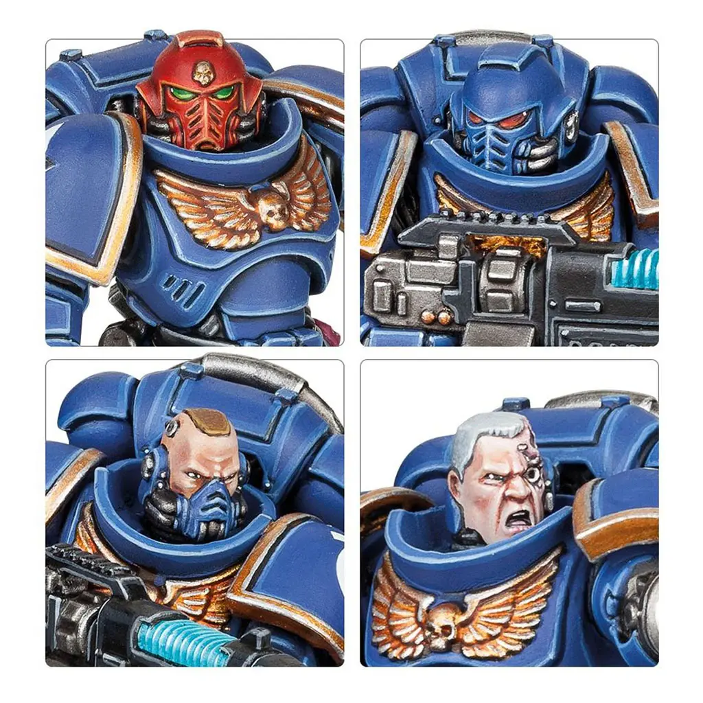 Warhammer 40k: Space Marines: Battleforce: Iron Halo Strike Force ...