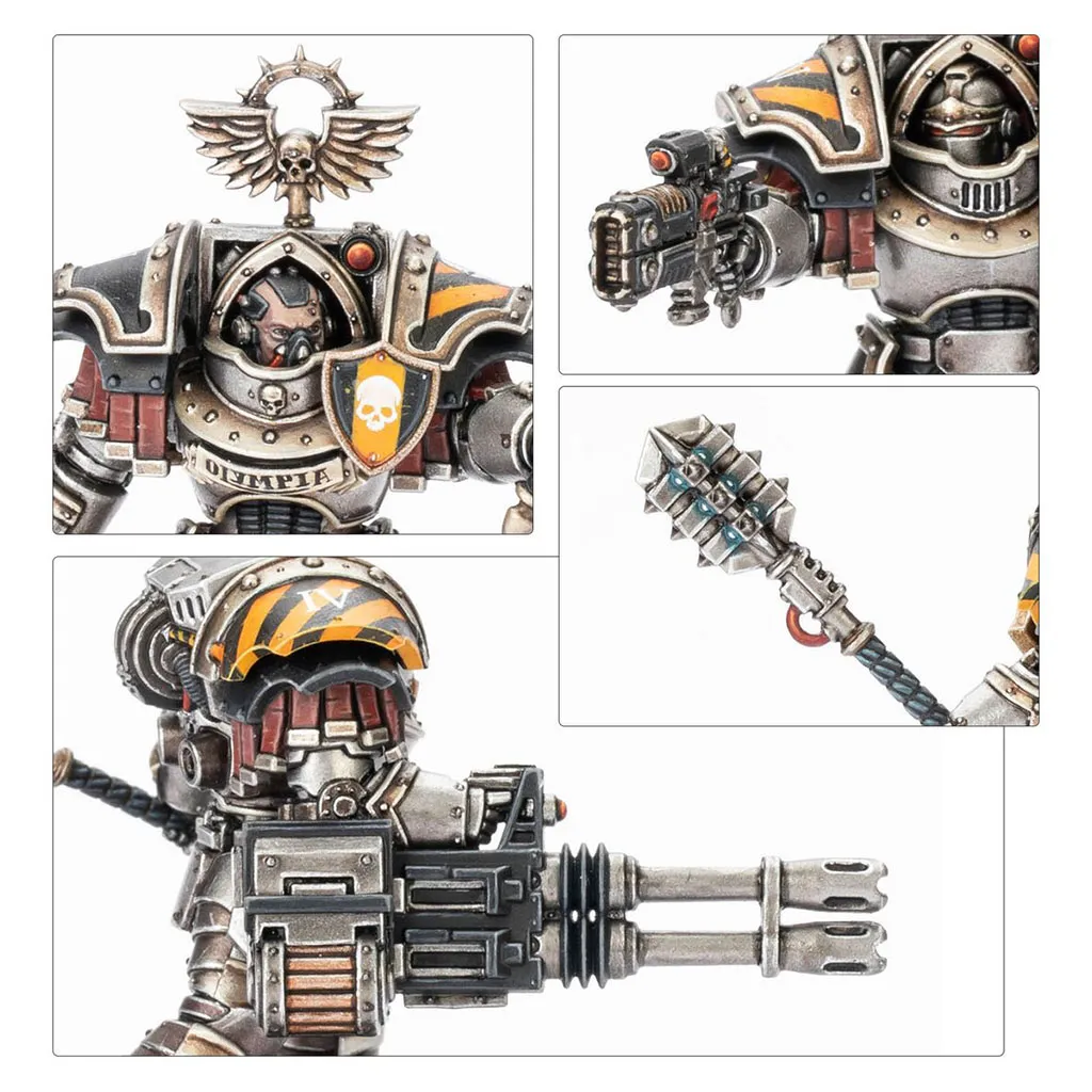 Horus Heresy: Legiones Astartes: Cataphractii Terminators: Power Mauls ...