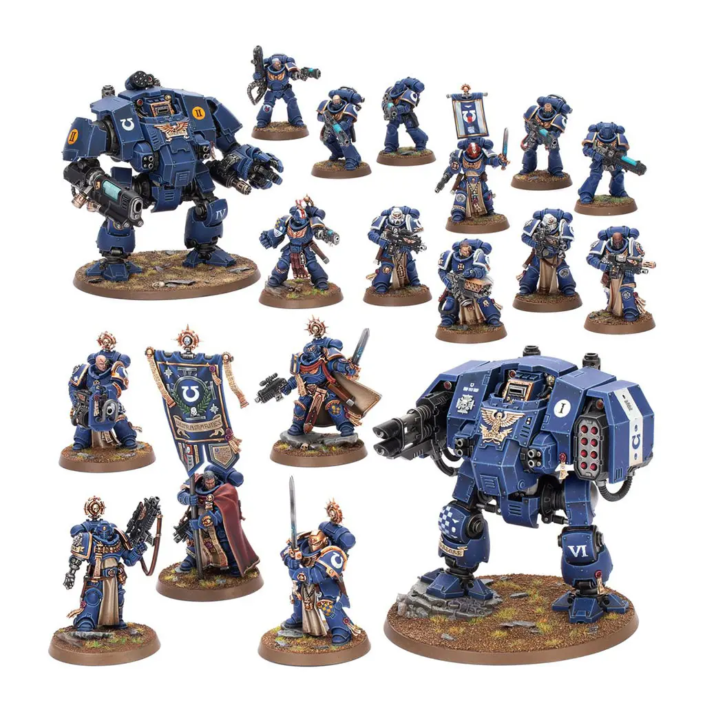 Warhammer 40k: Space Marines: Battleforce: Iron Halo Strike Force ...