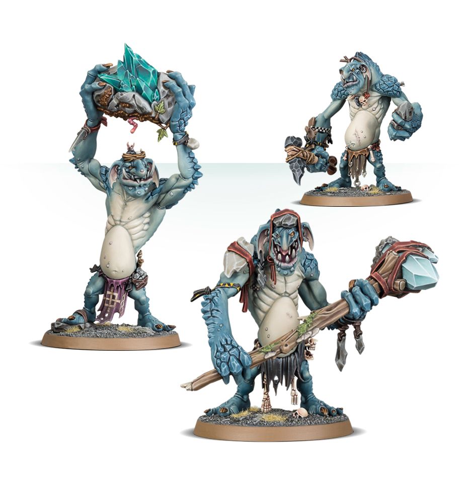 Warhammer AoS: Gloomspite Gitz: Rockgut Troggoths | Golden Goblin Games