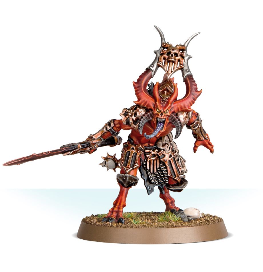 Warhammer AoS: Blades of Khorne: Bloodmaster, Herald of Khorne | Golden ...