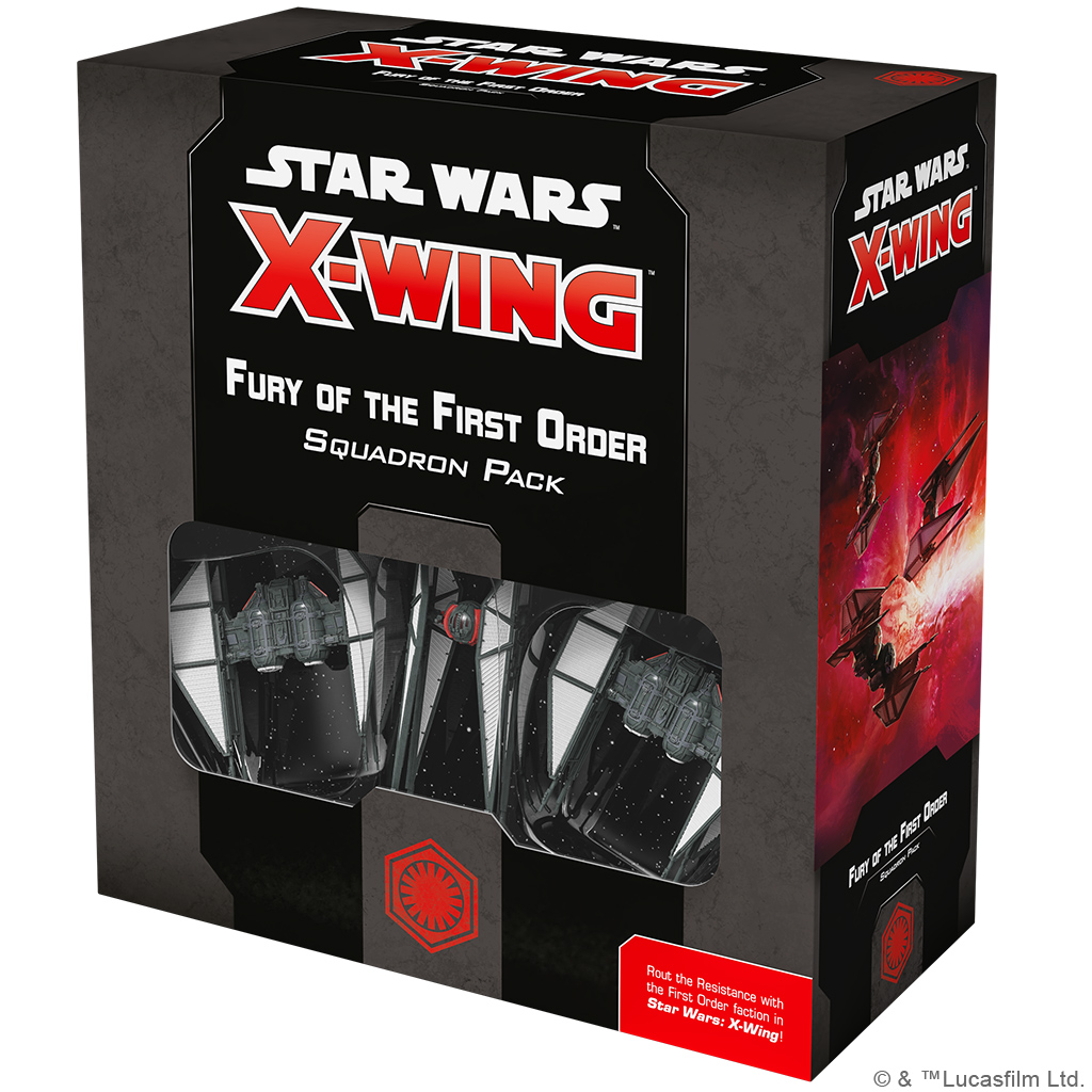 X-Wing Second Edition: Fury of the First Order Squadron Pack | Golden ...
