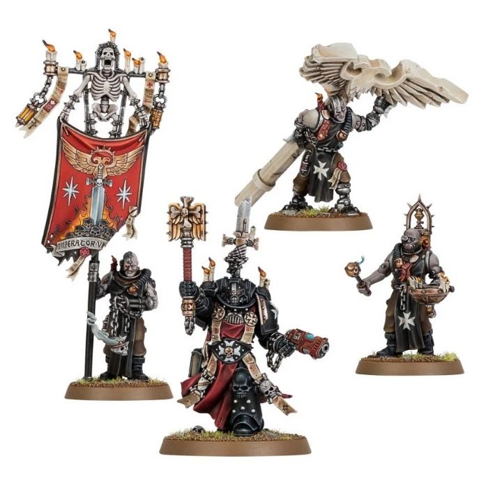 Warhammer 40k: Black Templars: High Chaplain Grimaldus and Retinue ...