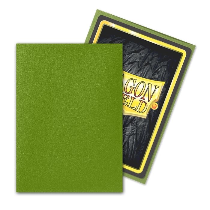 Dragon Shield: Matte Sleeves: Olive (100) | Golden Goblin Games