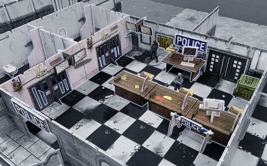 Battle Systems: Police Precinct | Golden Goblin Games