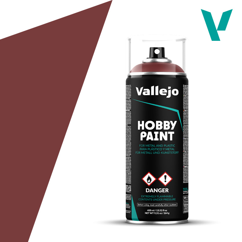 Vallejo Hobby Paint Spray: Gory Red | Golden Goblin Games