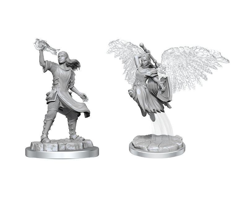 D&D Nolzur's Marvelous Miniatures: Aasimar Cleric Female | Golden ...