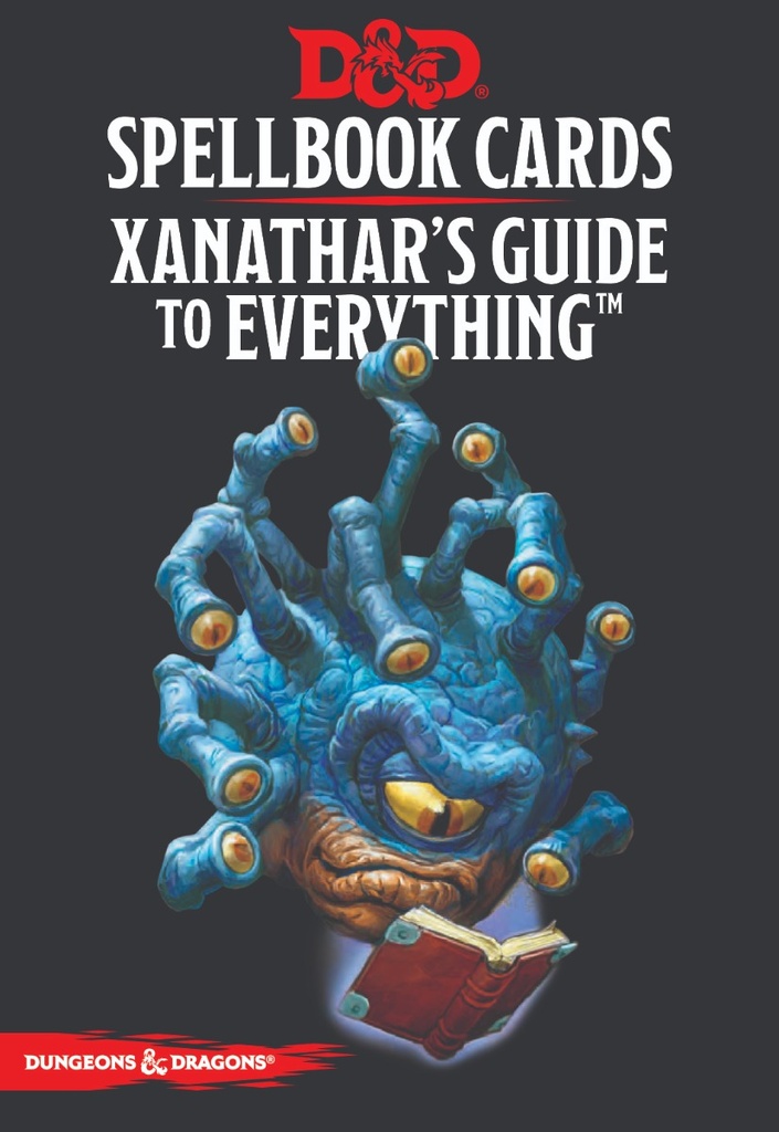 Dungeons & Dragons: Spellbook Cards: Xanathar's Guide to Everything ...