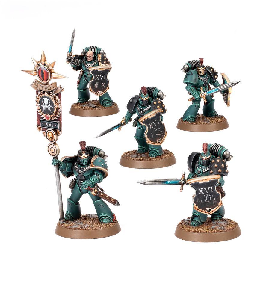 Horus Heresy: Legiones Astartes: MKVI Command Squad | Golden Goblin Games