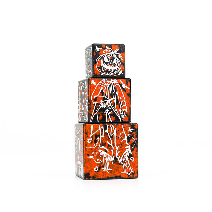 D6 Dice - Scarecrow Stackables Set | Golden Goblin Games