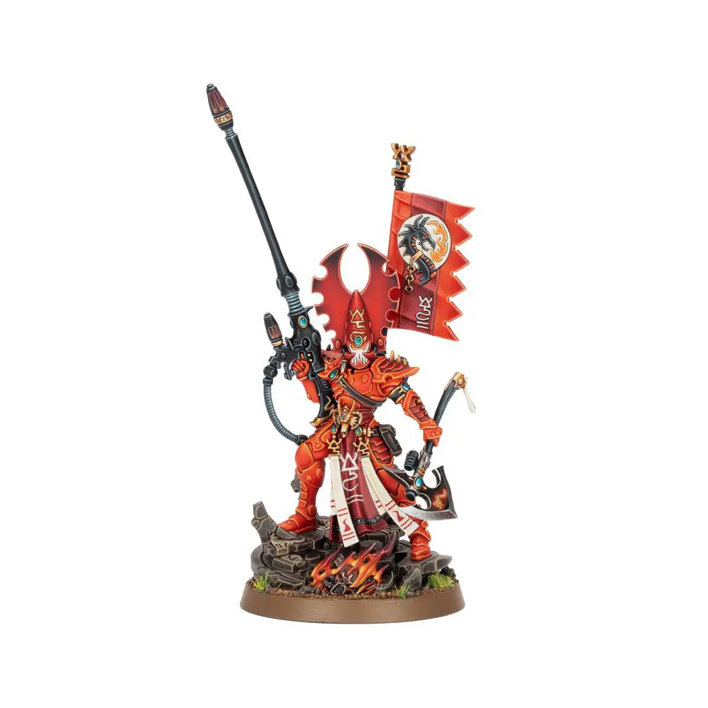 Warhammer 40k: Aeldari: Phoenix Lord Fuegan | Golden Goblin Games