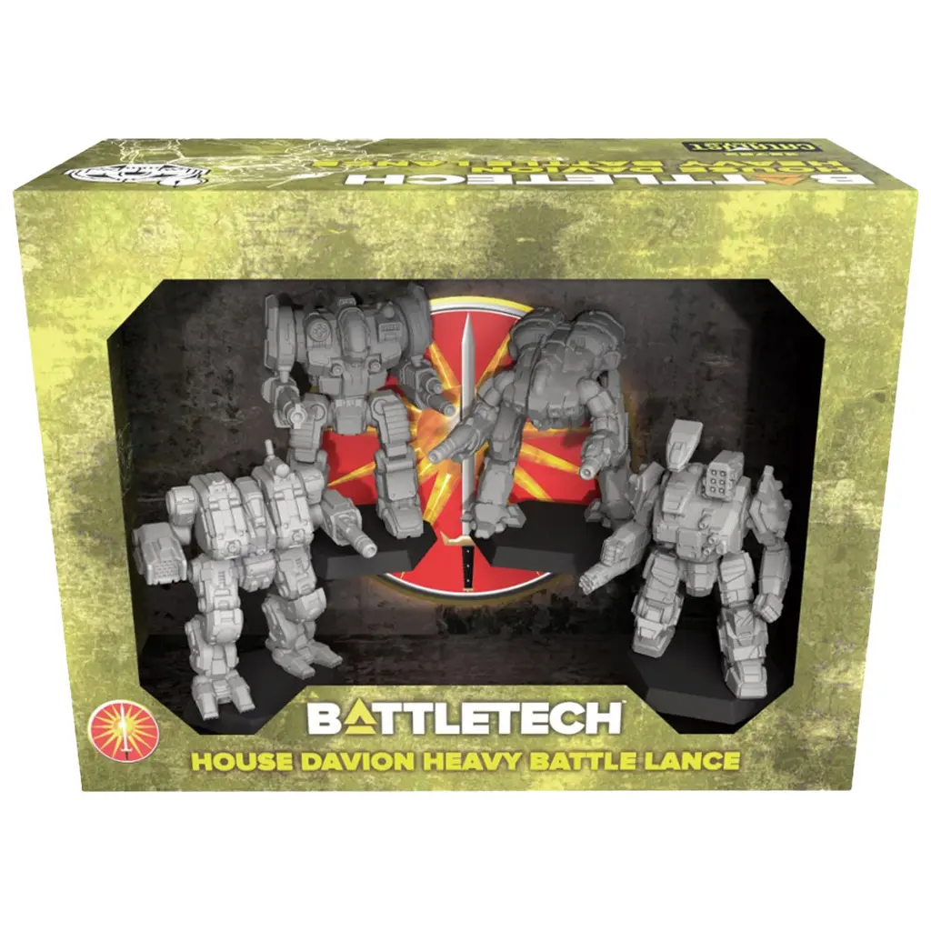 BattleTech: House Davion Heavy Battle Lance | Golden Goblin Games
