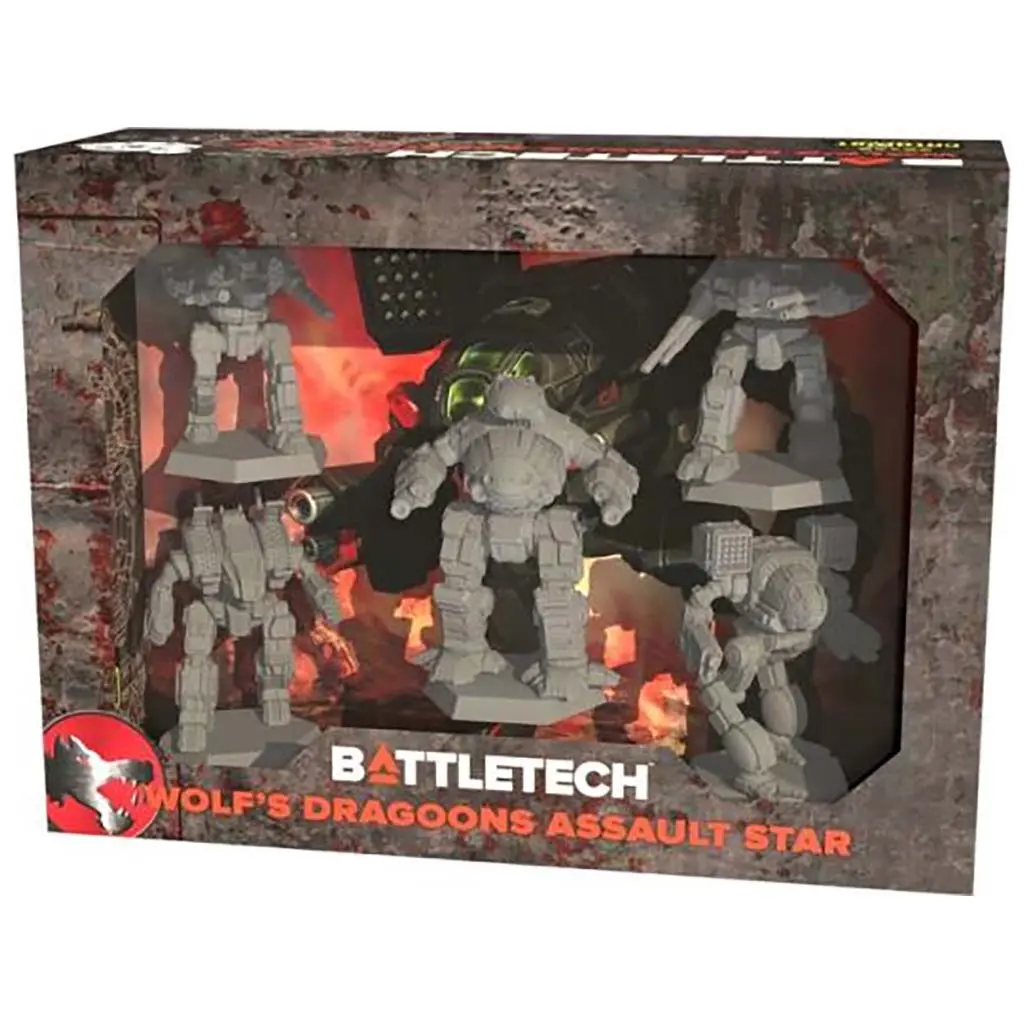 BattleTech: Wolf's Dragoon Assault Star | Golden Goblin Games