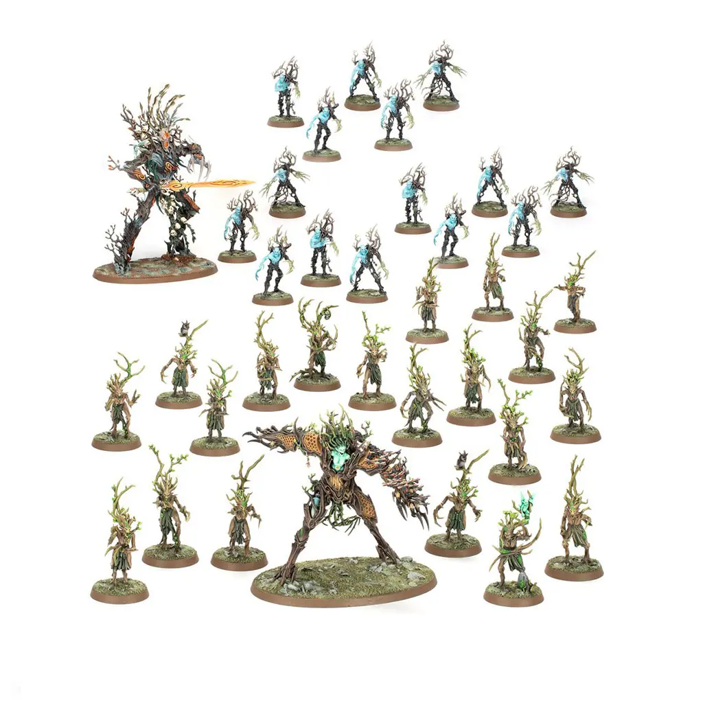 Warhammer AoS: Sylvaneth: Battleforce: Outcast Spitegrove | Golden ...