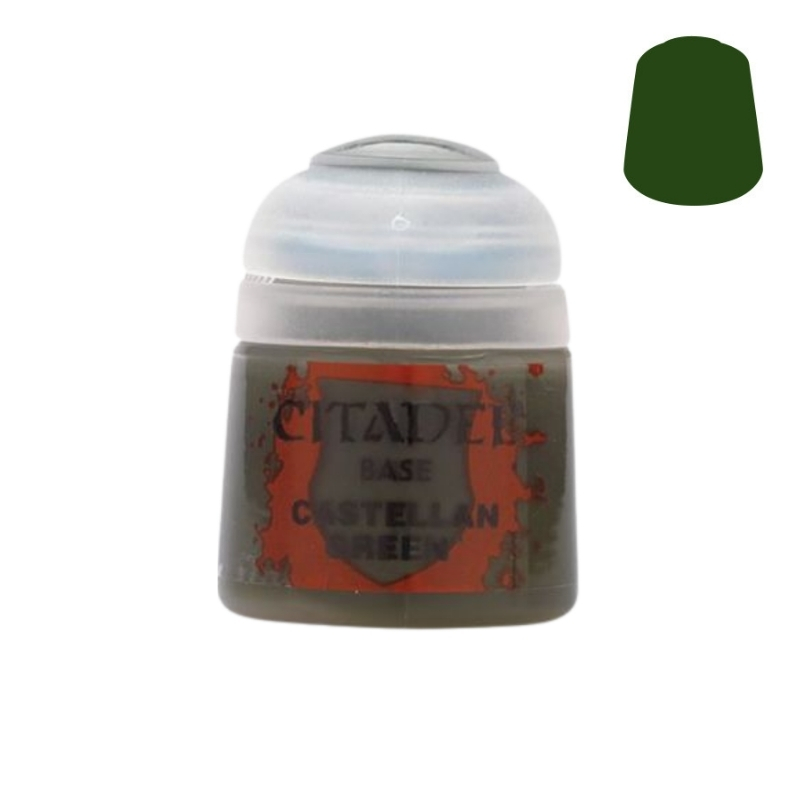 Citadel Base Paint: Castellan Green | Golden Goblin Games