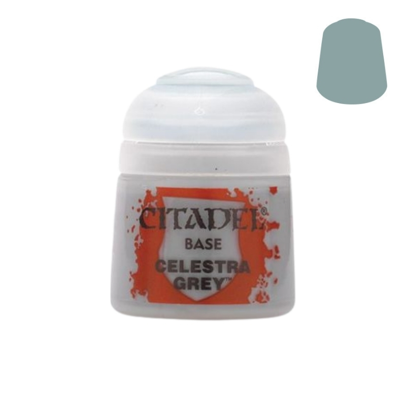 Citadel Base Paint: Celestra Grey | Golden Goblin Games