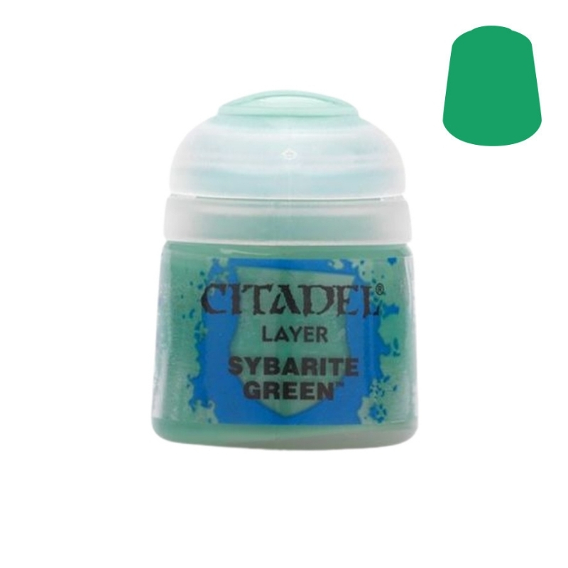 Citadel Layer Paint: Sybarite Green | Golden Goblin Games