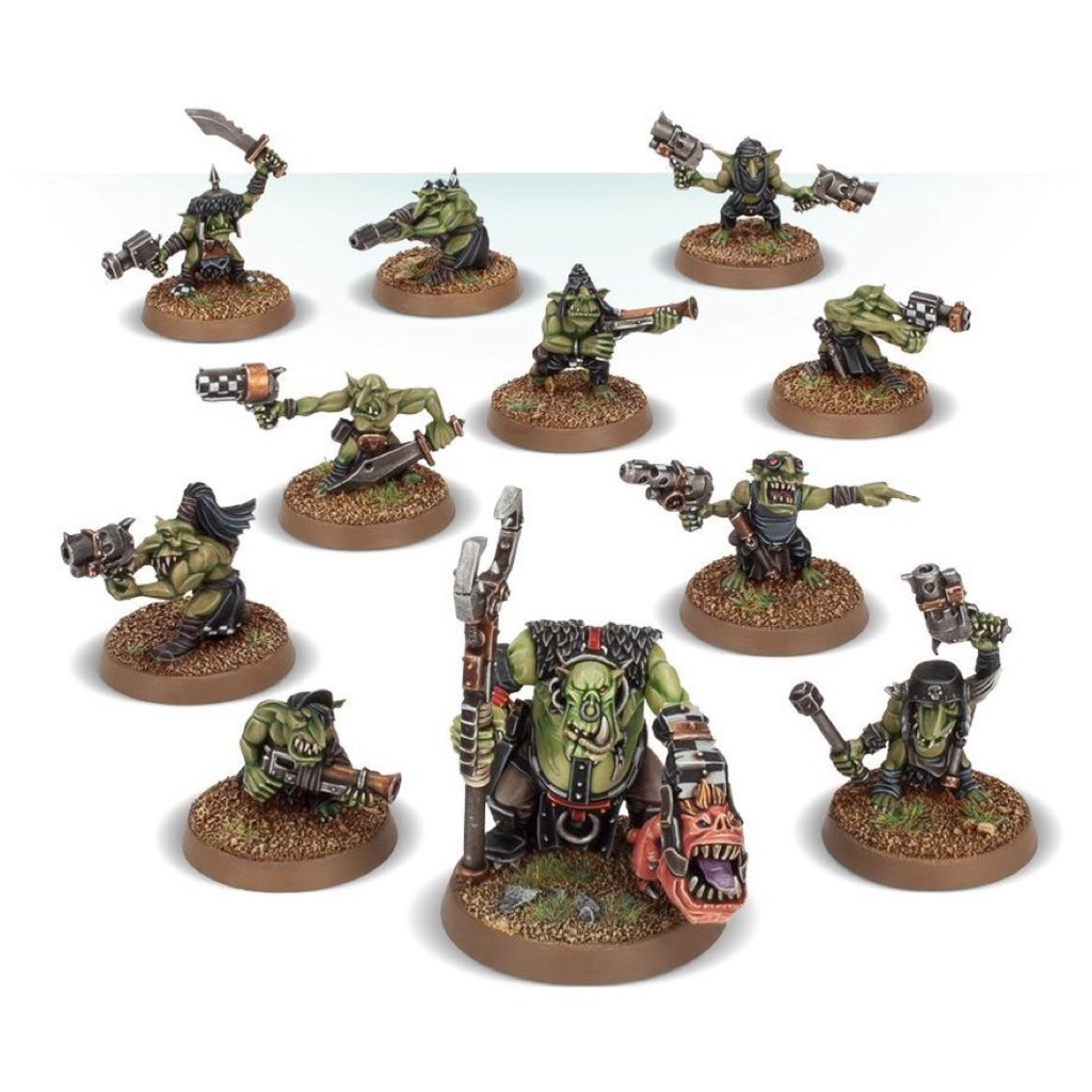 Warhammer 40k: Orks: Runtherd and Gretchin | Golden Goblin Games
