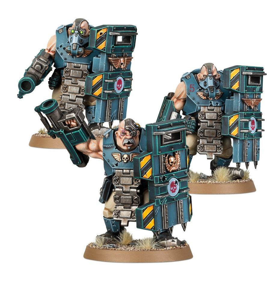 Warhammer 40k: Astra Militarum: Bullgryns | Golden Goblin Games